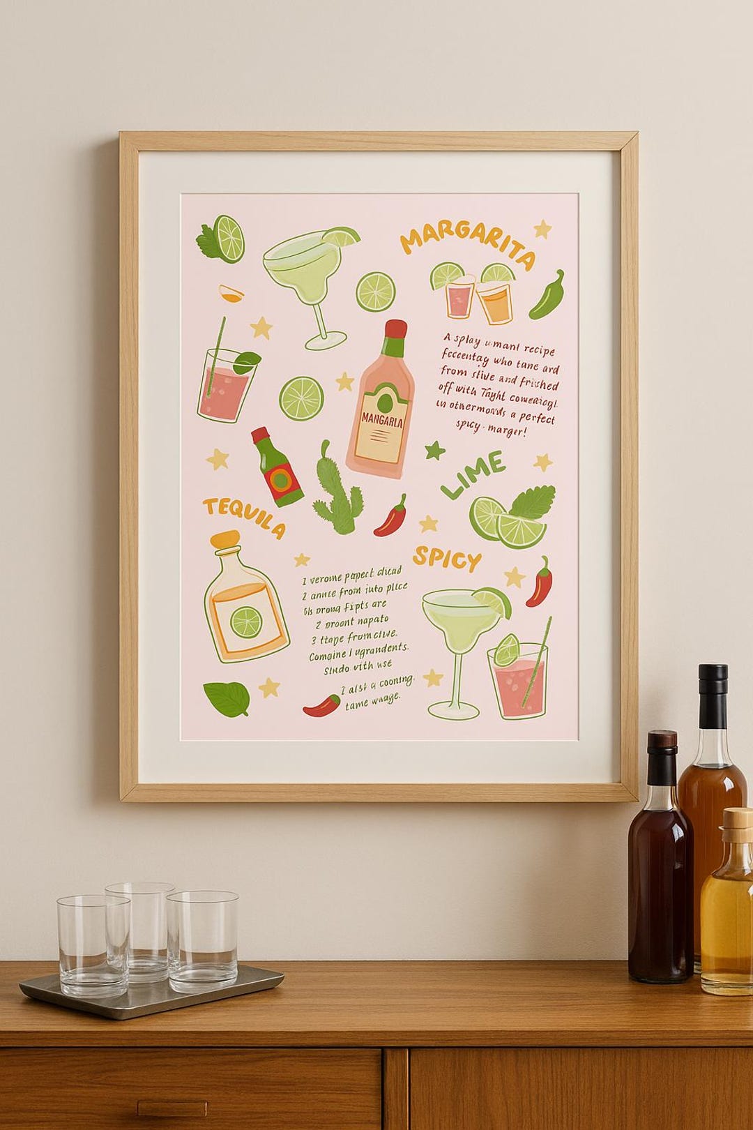 Digital Download Tequila Wall Art Poster Printable - Etsy