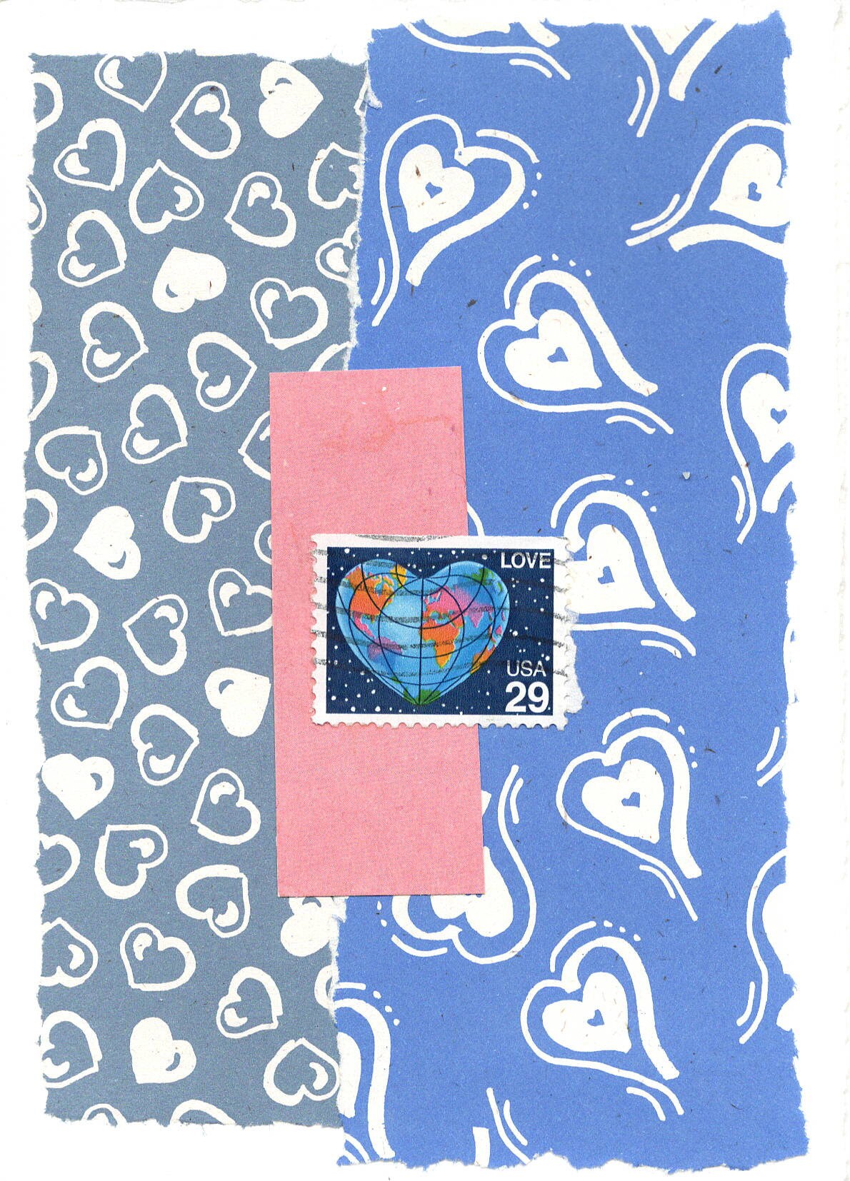 Love: Collage Card - Etsy