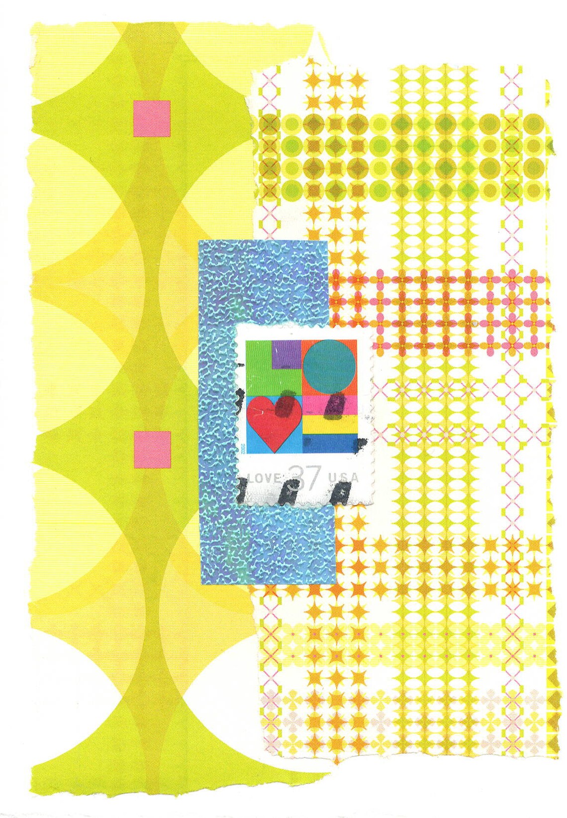Love: Collage Card - Etsy