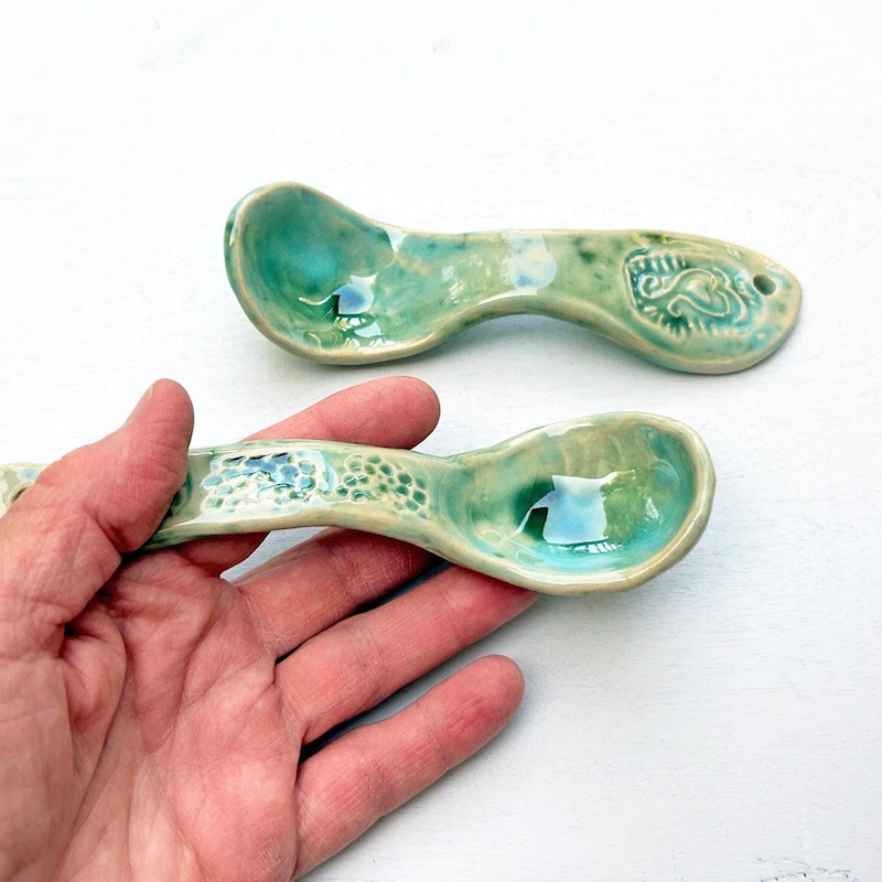 Ceramic Measuring Spoons - Etsy