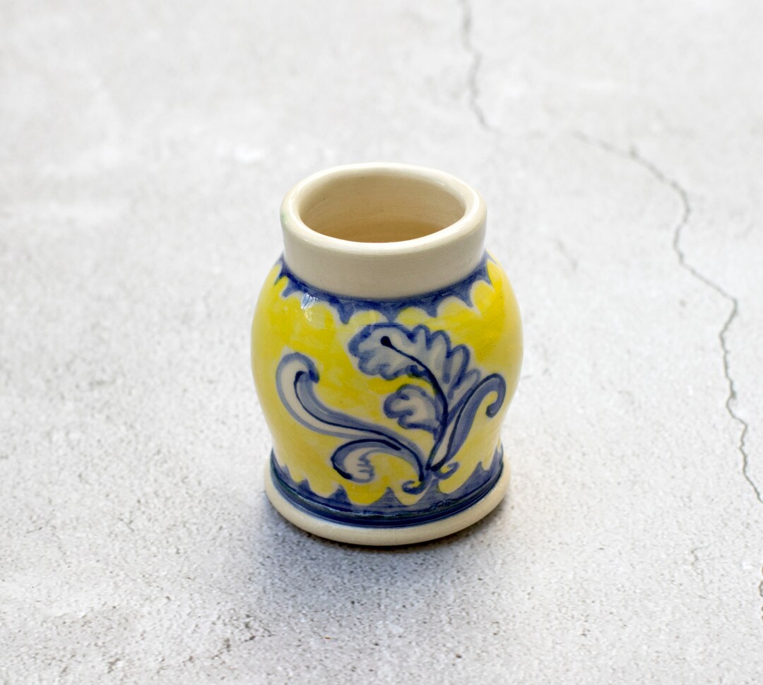 Handmade Pottery Mini Vase: Glazed Stoneware Ceramics, Mommy Vase ...