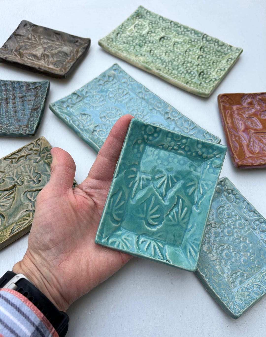 Stoneware Pottery, Ceramic Dish, Handmade Ceramic Tray, Jewelry Dish ...