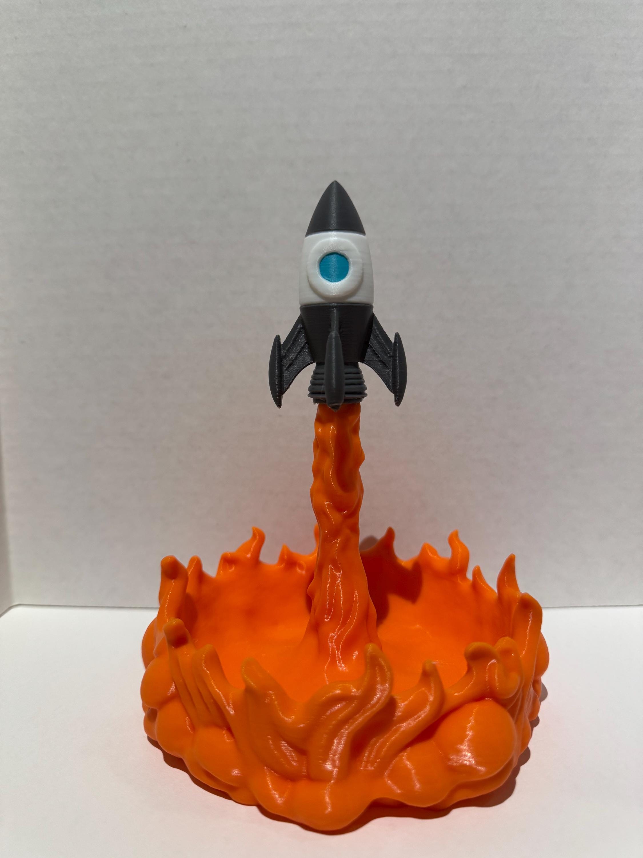 Rocket Ship Bowl – Retro Space Desk Organizer - Etsy