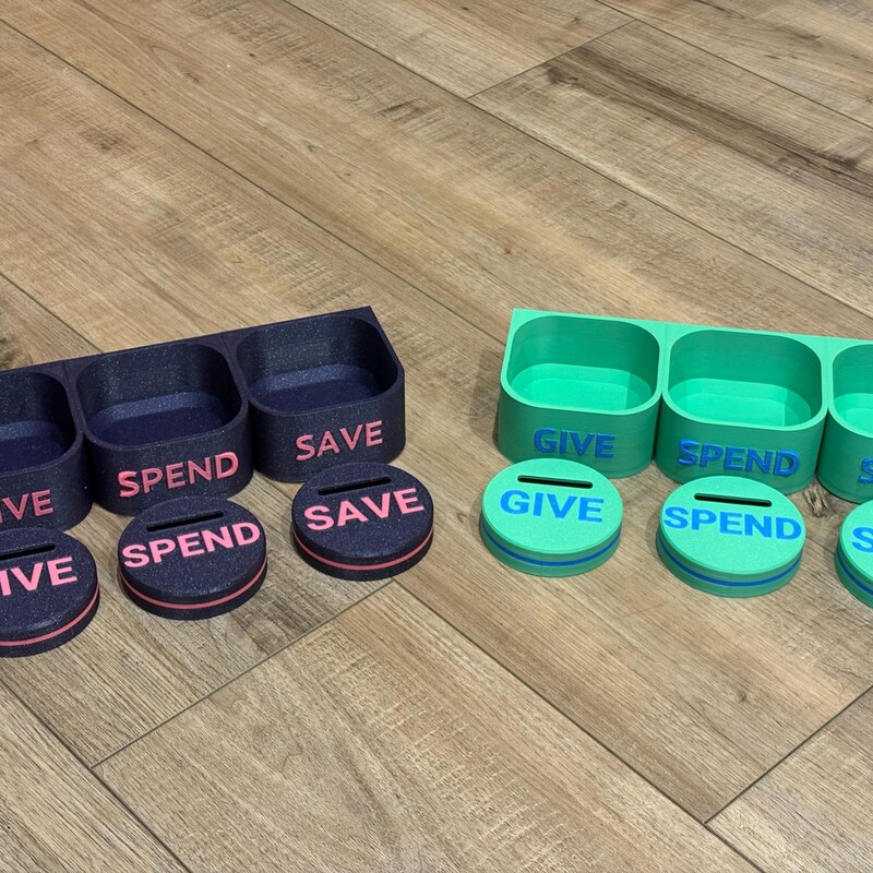 Give Save Spend - Etsy