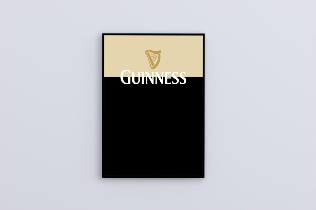 Guinness Wall Art Print - Etsy