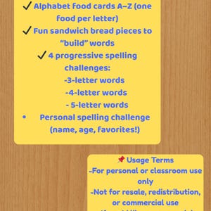 Alphabet Sandwich Printable | Letter Recognition & Spelling Activity ...