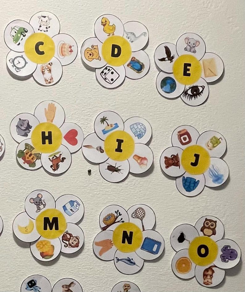 Alphabet Phonics Sorting Game Printable | ABC Beginning Sounds Activity ...