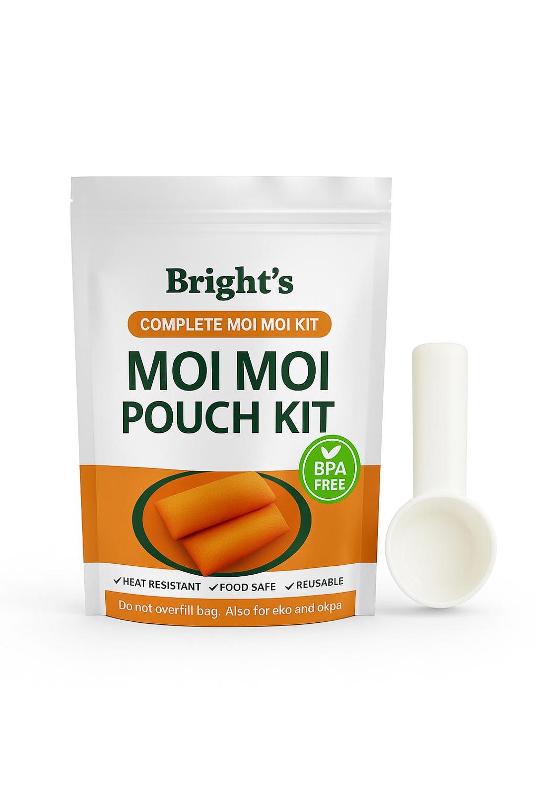 50 Reusable Moi Moi Cooking Pouch With Scoop, Bpa-free - Etsy