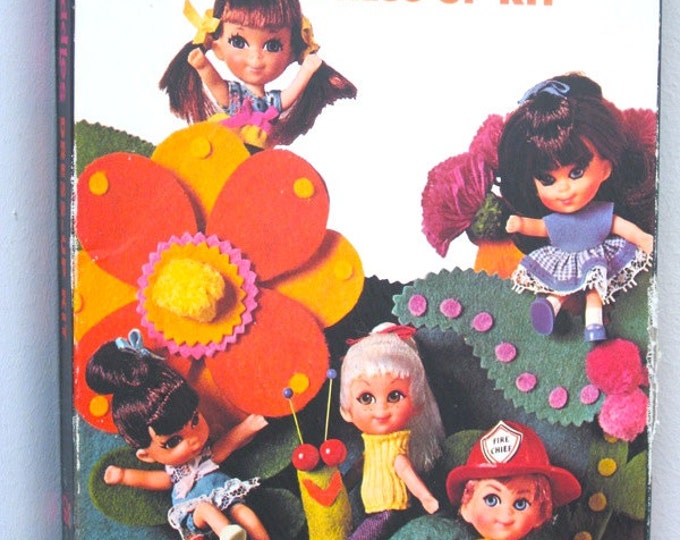 Vintage Toy - Liddle Kiddles - Colorforms - Dress-up Kit - 1960 - Retro ...