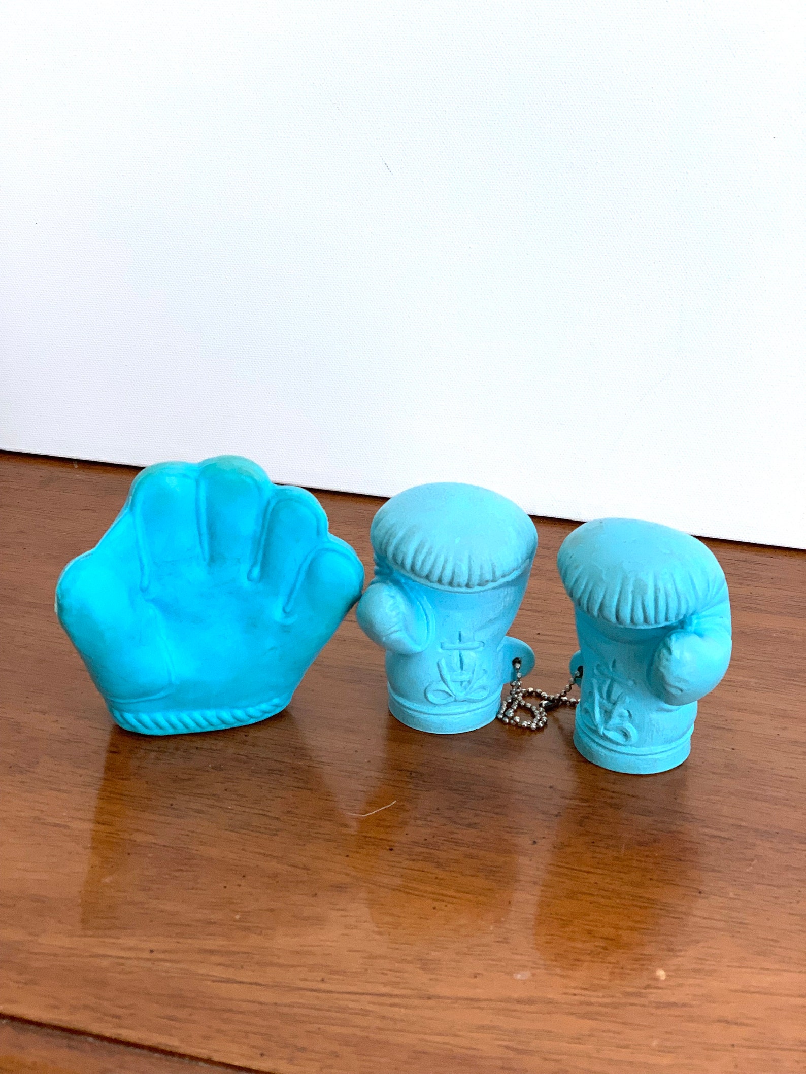 Vintage Rubber Toy Set of Two Little Baby Boy Boxing | Etsy