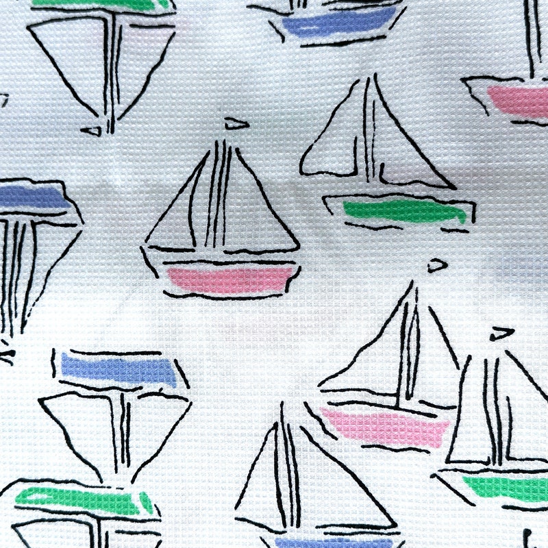 Sailboat Fabric - Etsy