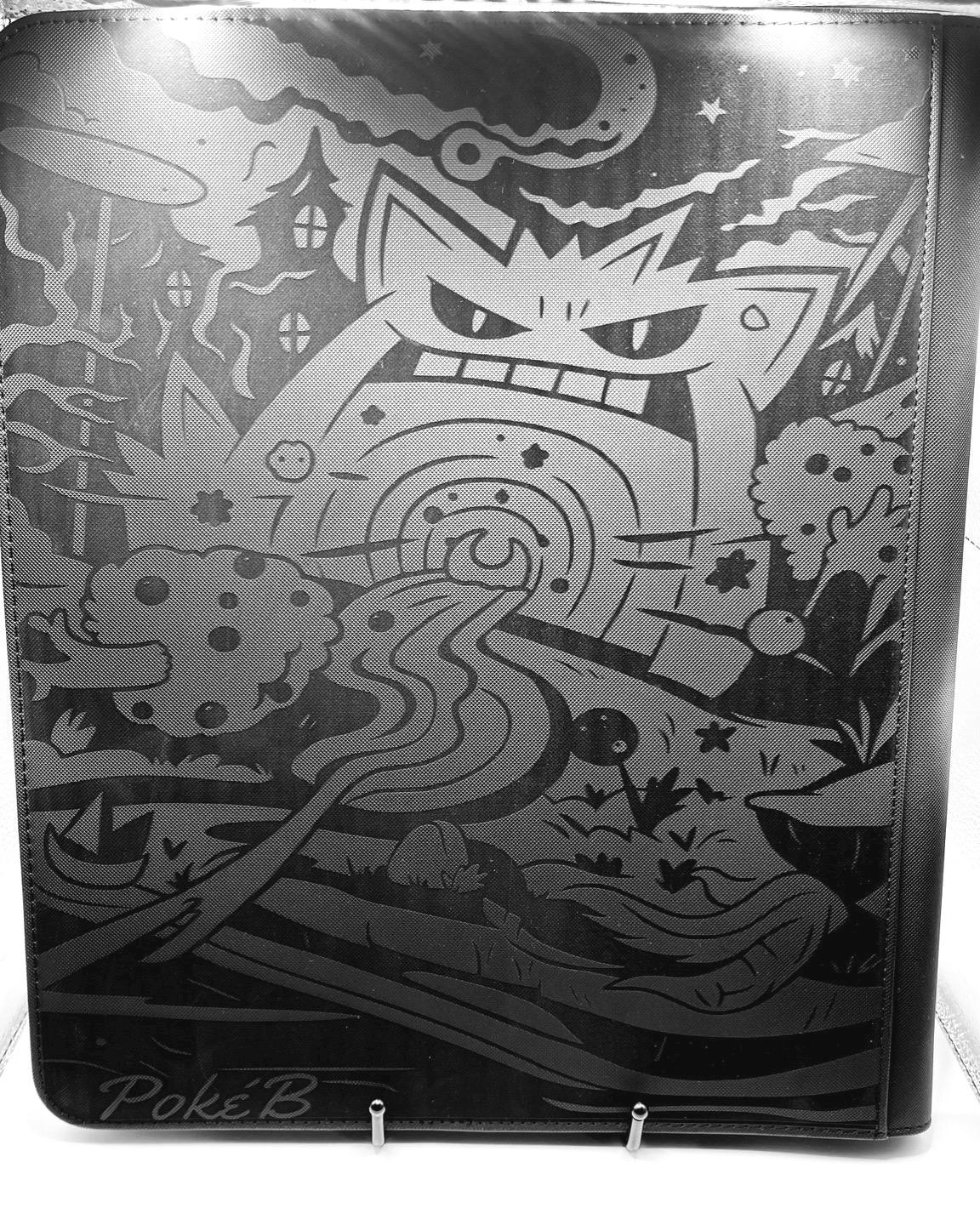 Gengar Vmax Top Loader Binder | Pokemon TCG Binder | Custom Pokemon TCG ...