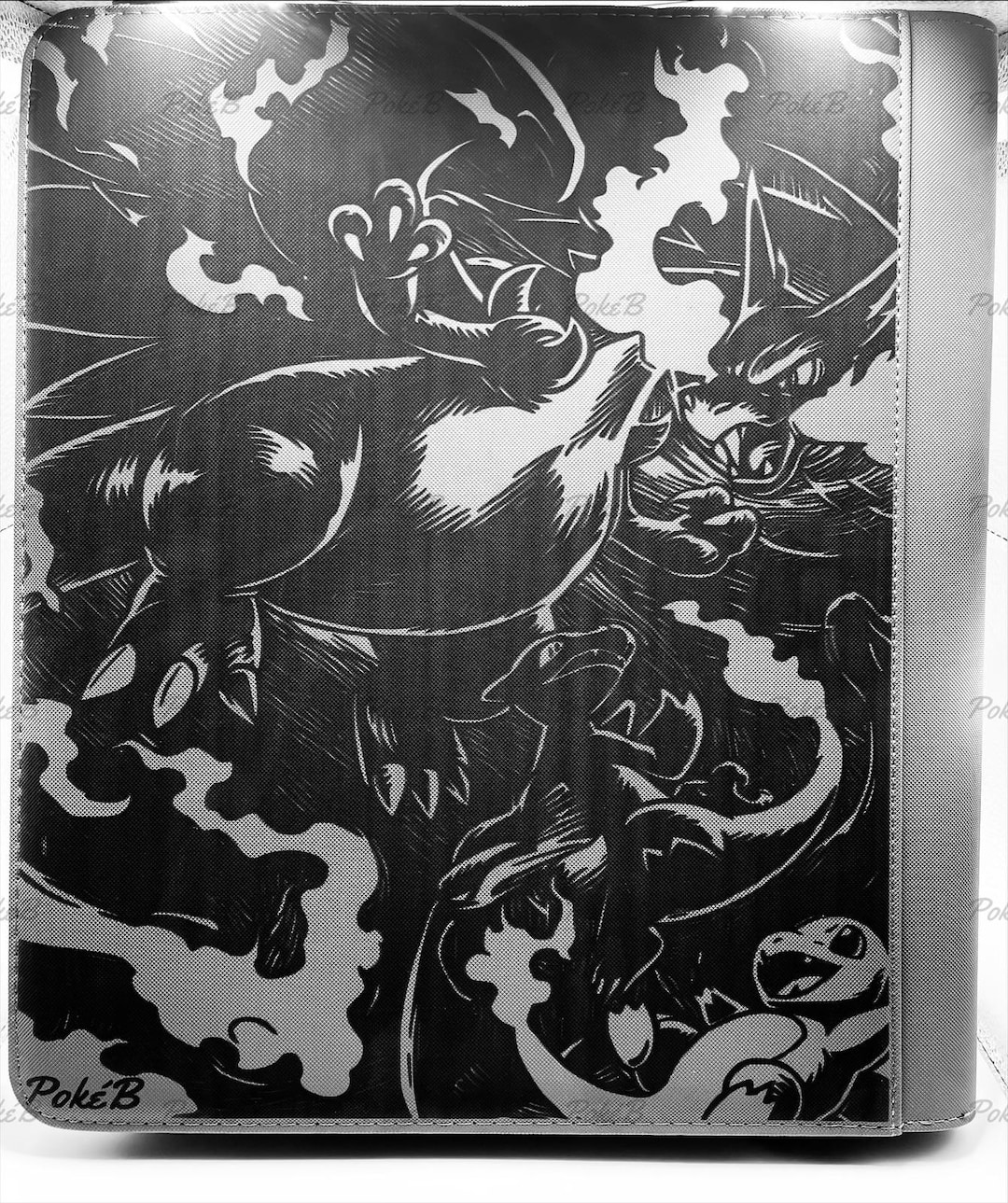 Mega Charizard Top Loader Binder: Custom Anime TCG Card Album - Etsy