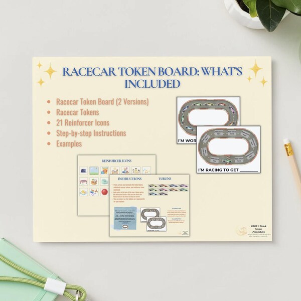 Car Token Board - Etsy