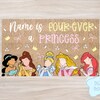 Princess Belle Banner, Printable Princess Triangle Banner, Beauty and ...