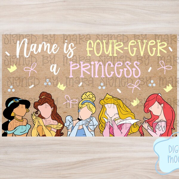 Princess Banners - Etsy