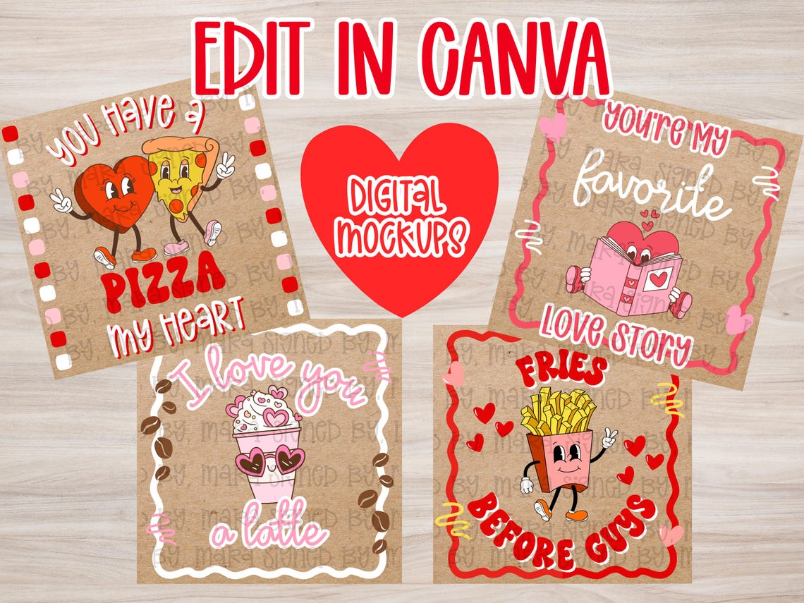 Valentine Puns Banner Templates | Editable Canva Banner | 35X35 DIY ...