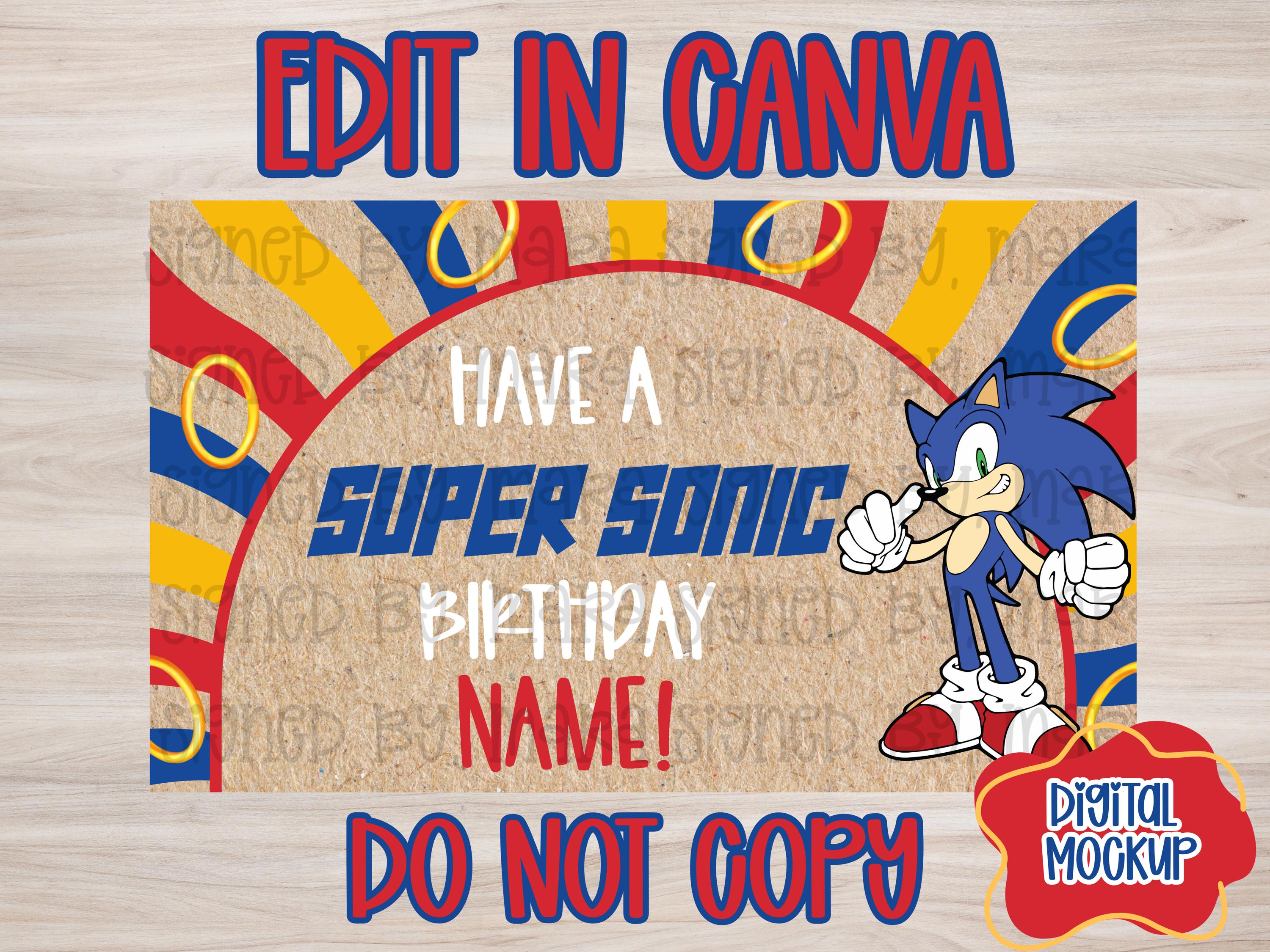 Hedgehog Banner Template | Editable Canva Banner | 36x60 DIY Painted ...