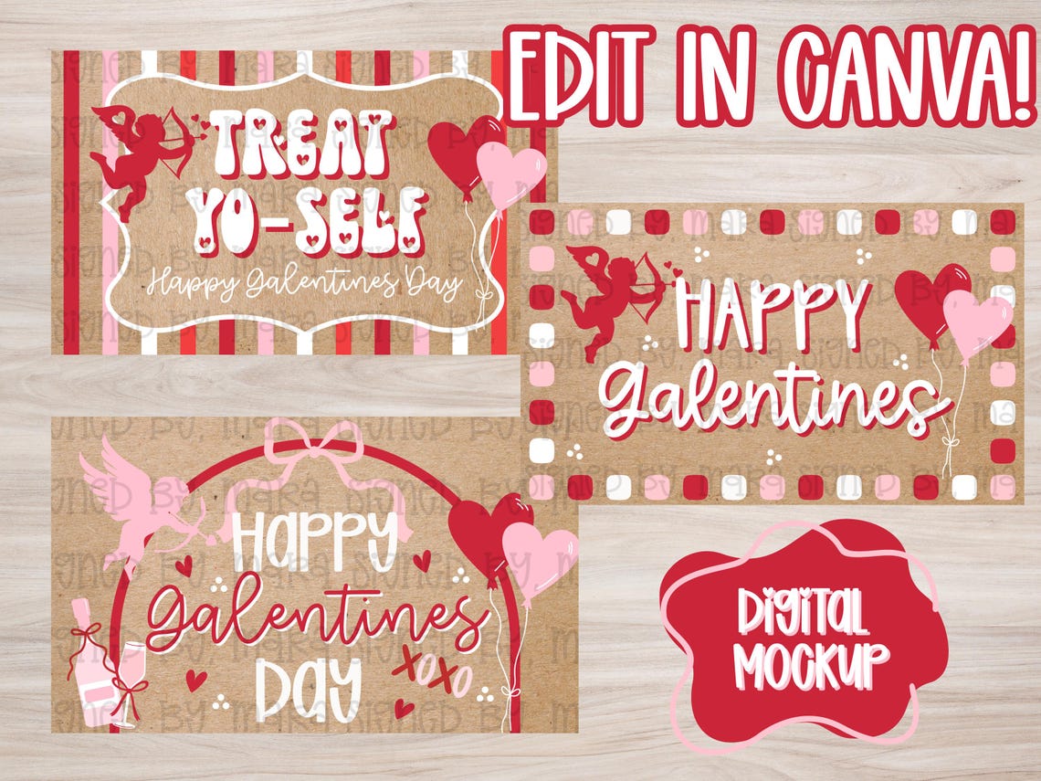Valentine's Bundle Banner Template | Editable Canva Banner | 36x60 DIY ...