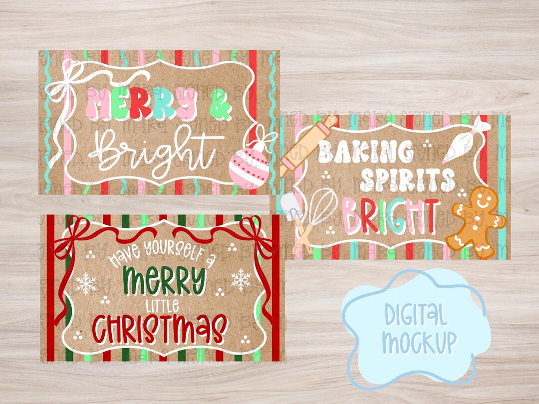 Christmas Bundle Banner Template | Editable Canva Banner | 36x60 DIY ...