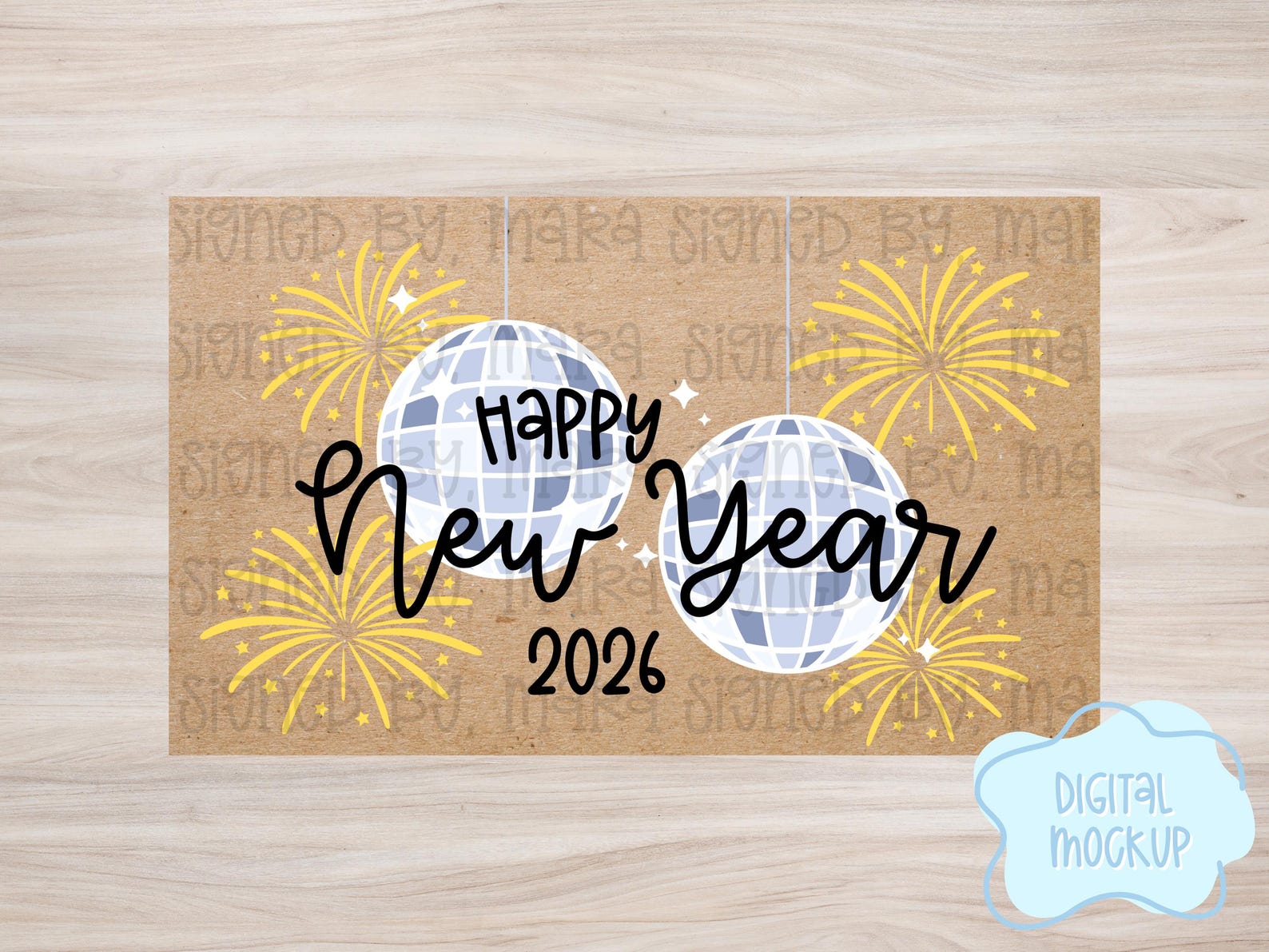 New Years Banner Template | Editable Canva Banner | 36x60 DIY Painted ...