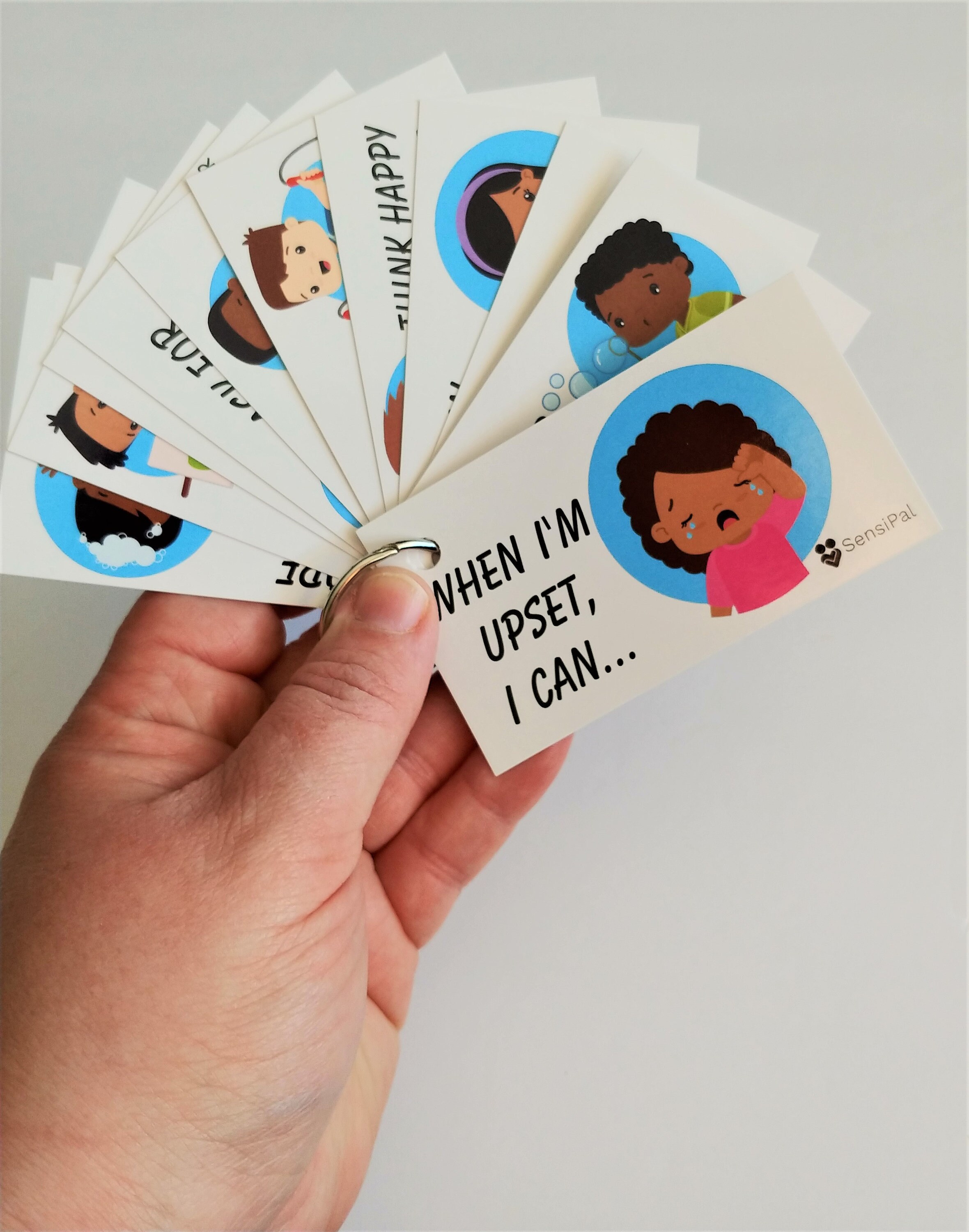 Calm Down Cards: Emotion Regulation, Coping Skills - Etsy