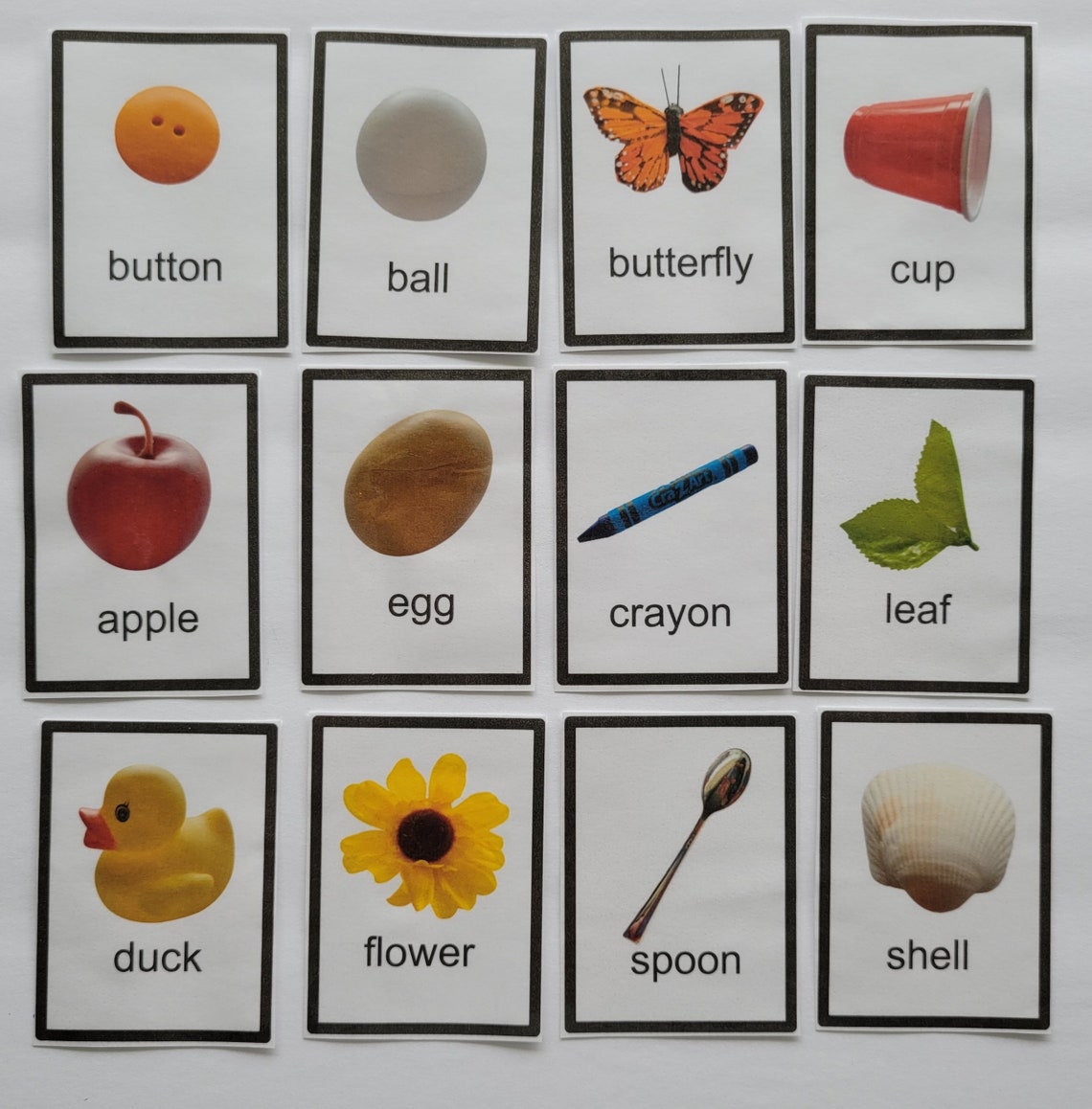 Object and Picture Matching Game | Etsy