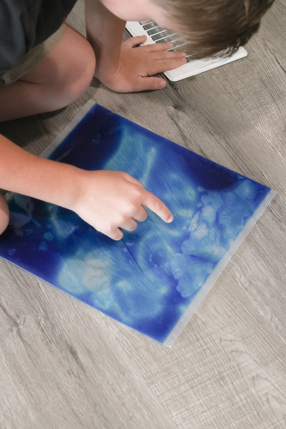 Blue Squish Mat