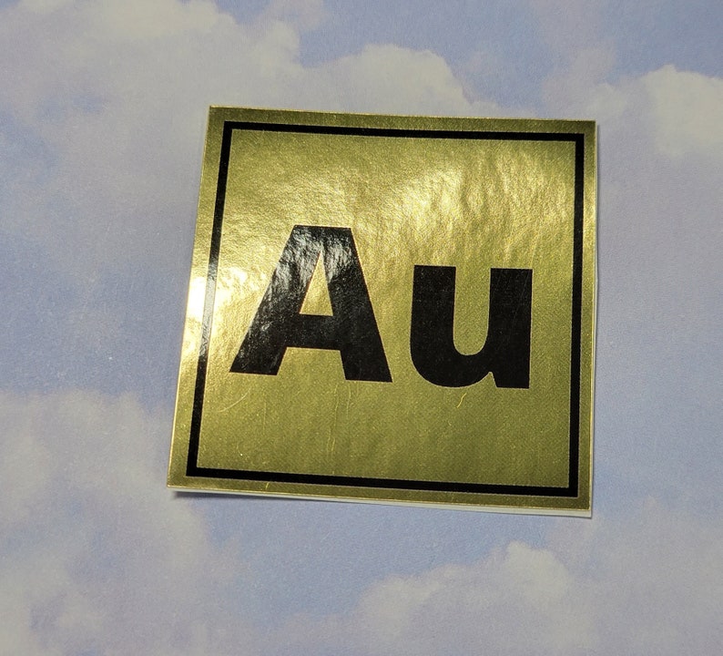 Autism Gold Symbol Sticker Awareness and Acceptance - Etsy