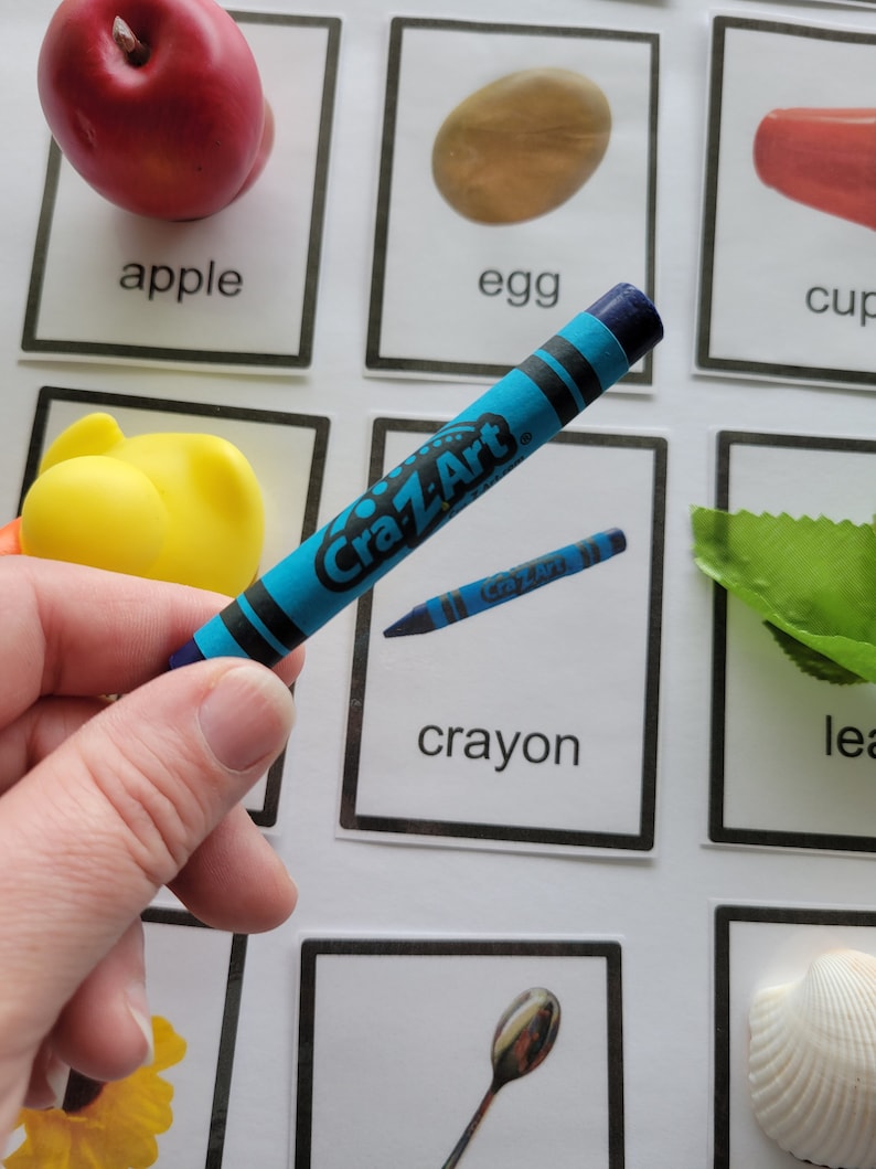 Object and Picture Matching Game - Etsy