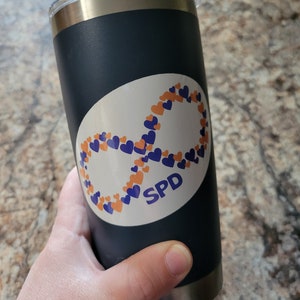 SPD Sensory Processing Disorder Sticker - Etsy