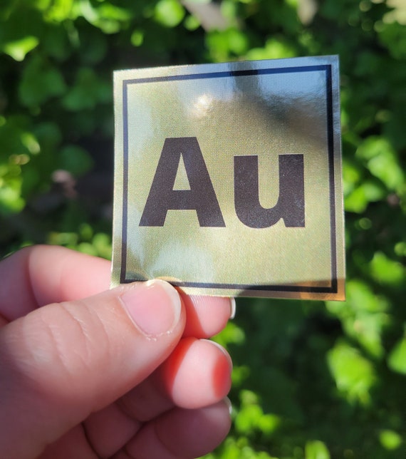 Autism Gold Symbol Sticker Awareness and Acceptance - Etsy