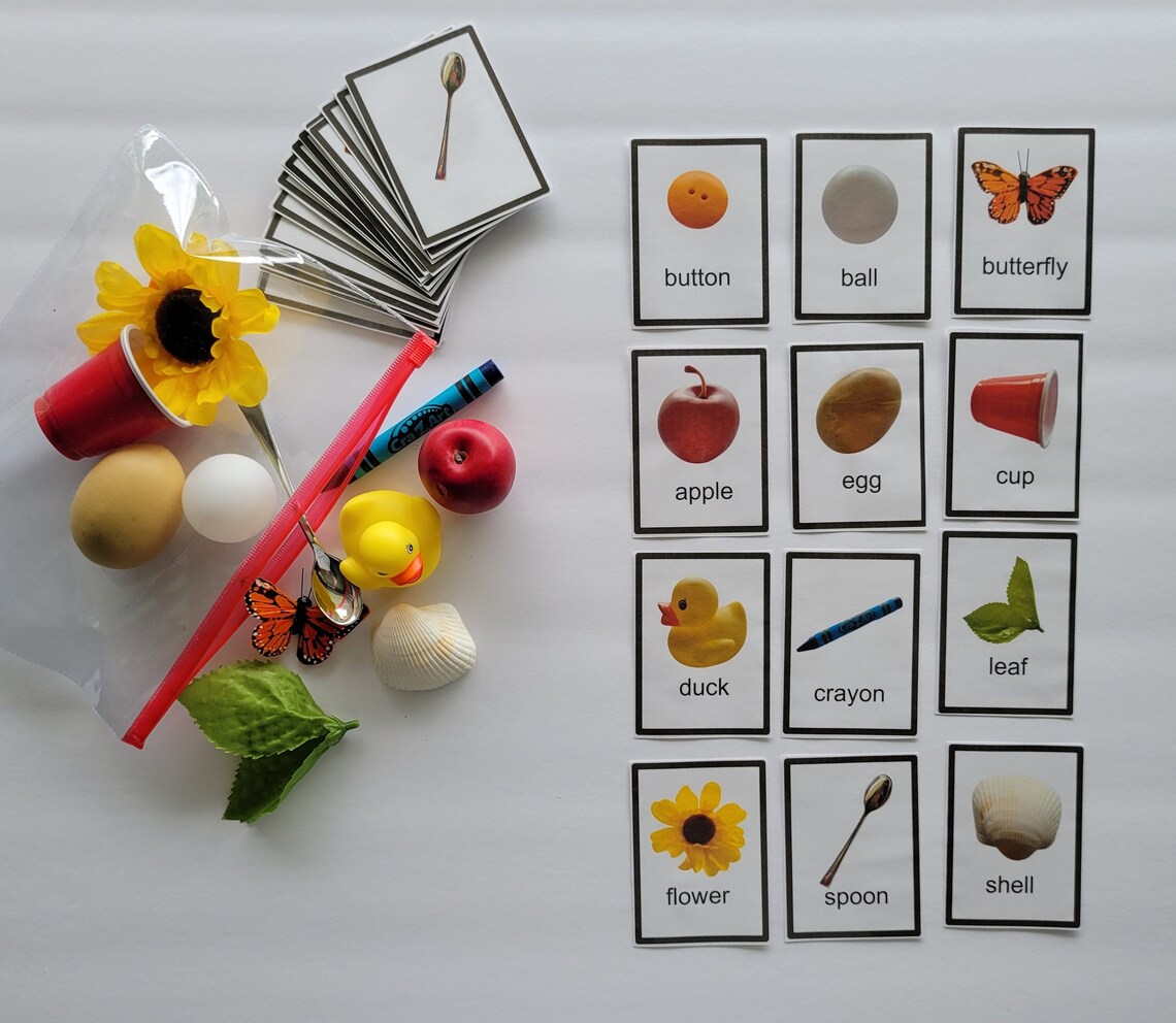 Object and Picture Matching Game | Etsy