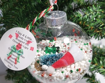 I Spy Jar Christmas Grinch - Etsy