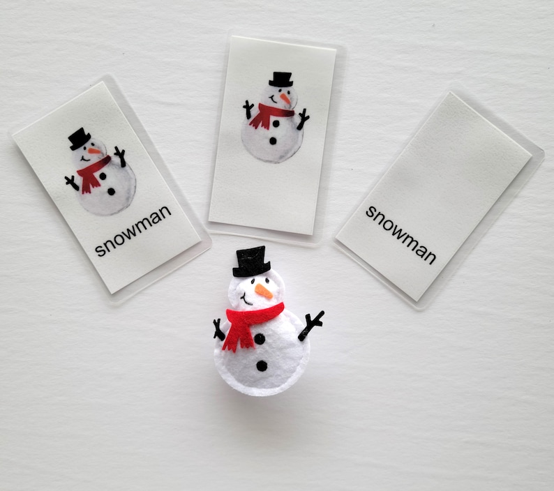 Christmas Object and Picture Matching Game - Etsy