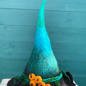 Custom Made Witches Hat, Fancy Dress Costume,larping, Black Hat, Strega ...