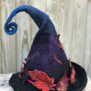 Custom Made Witches Hat, Fancy Dress Costume,larping, Black Hat, Strega ...