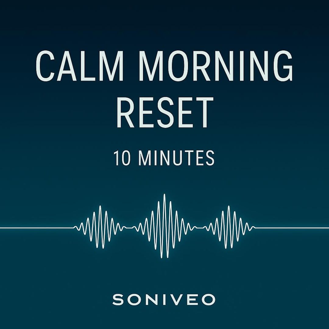 Calm Morning Reset – 10 Minute ADHD Focus and Anxiety Relief MP3 for ...