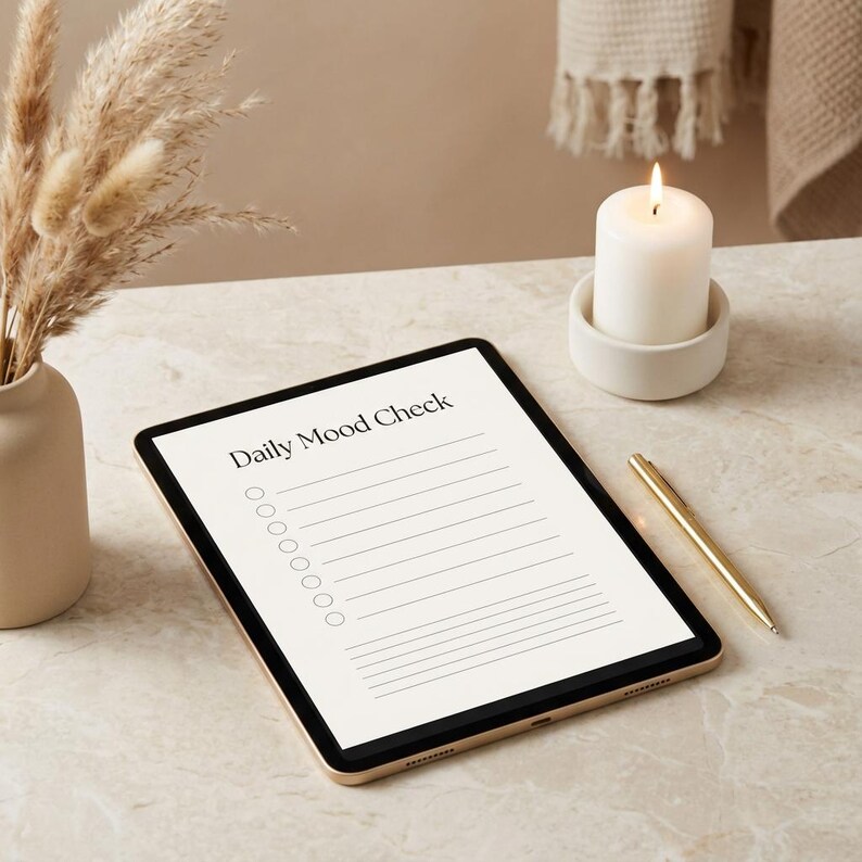 Mother Awareness Tracker | Emotional Reset Printable PDF for Moms ...