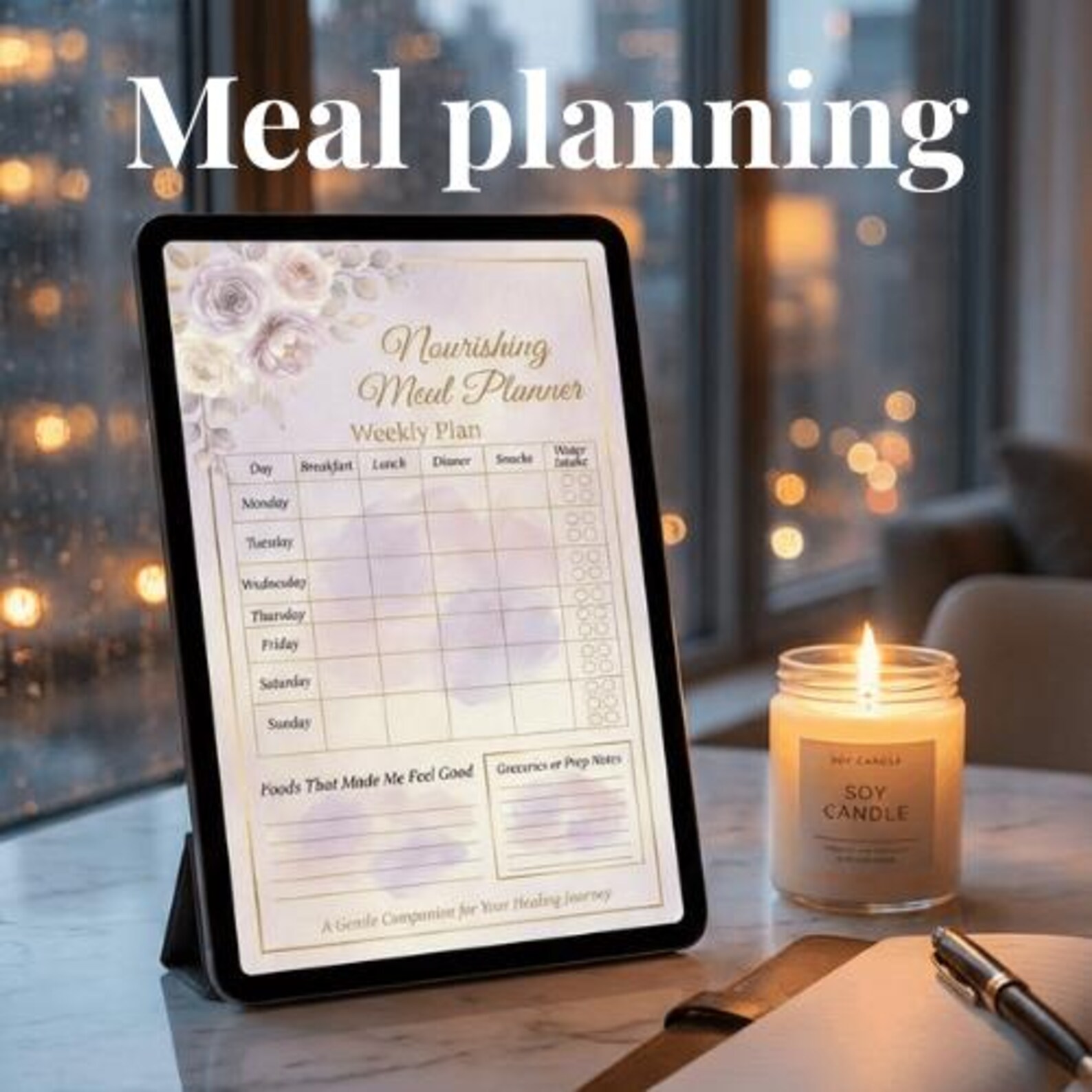 Interactive Digital Cancer Support Planner Healing & Treatment Tracker ...