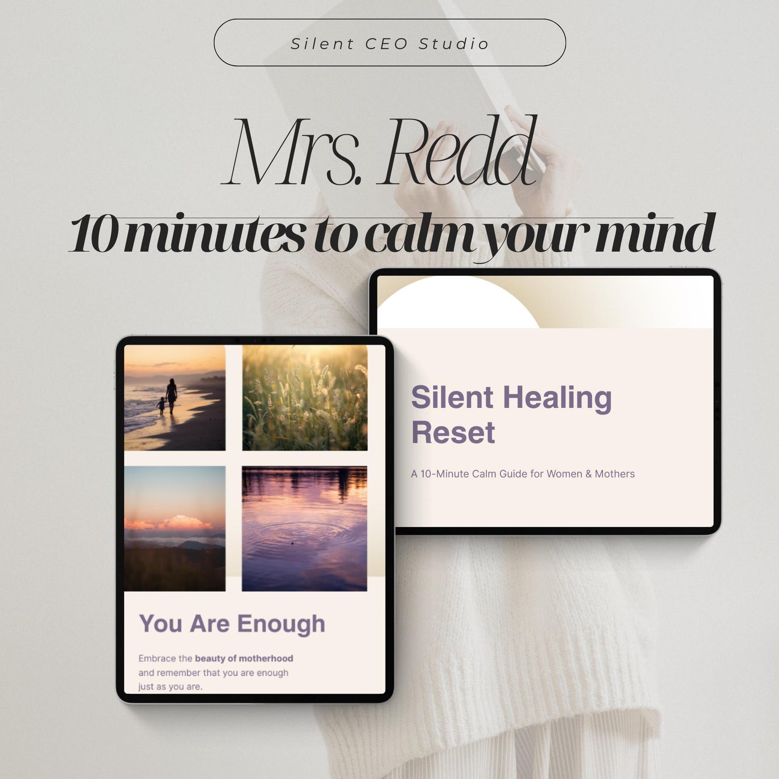 Silent Healing Reset — A Gentle 10-minute Calm Guide for Women ...