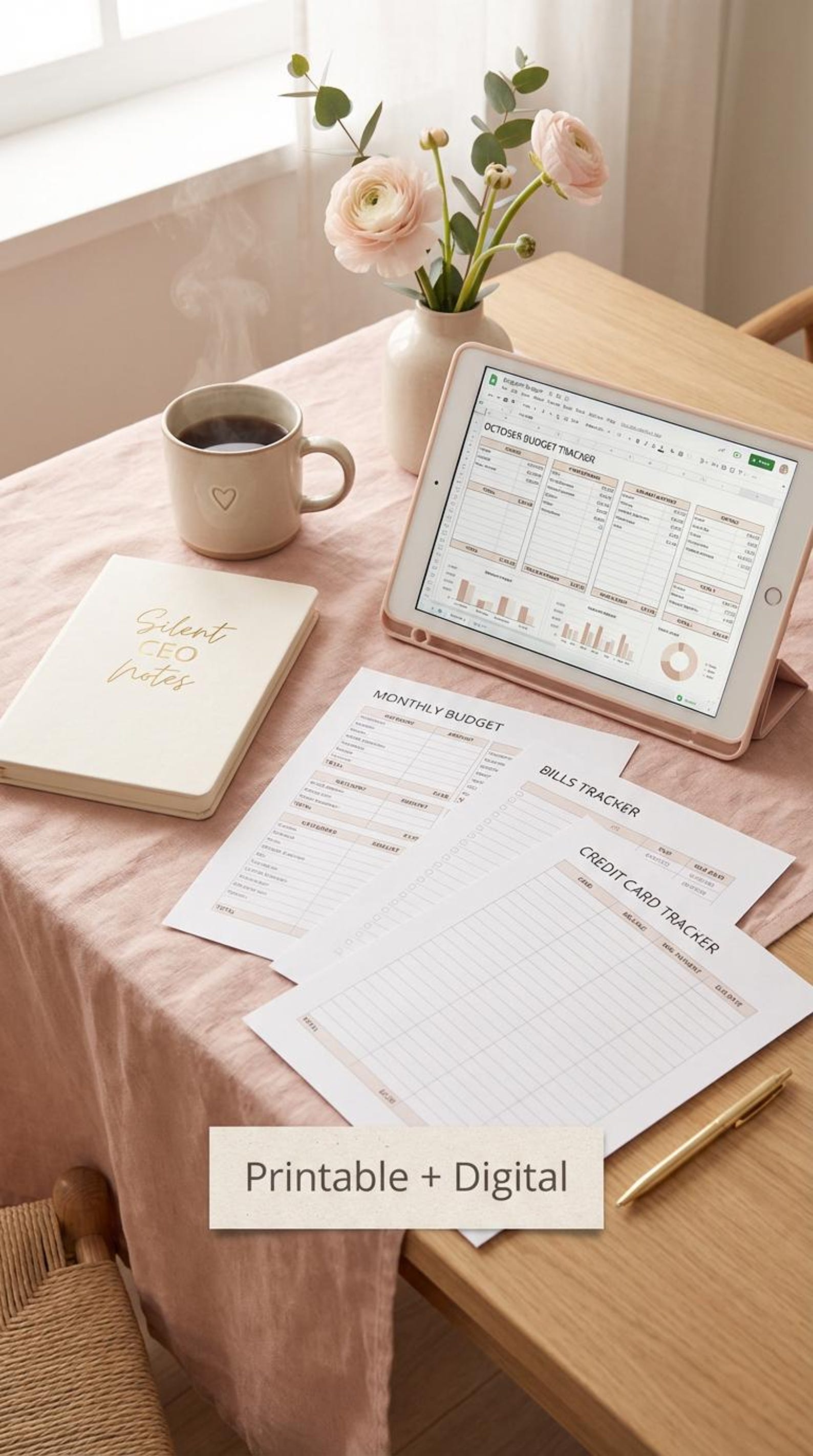 Budget Planner 2026 Bundle | Trackers + Credit Card Tracker + Guidebook ...
