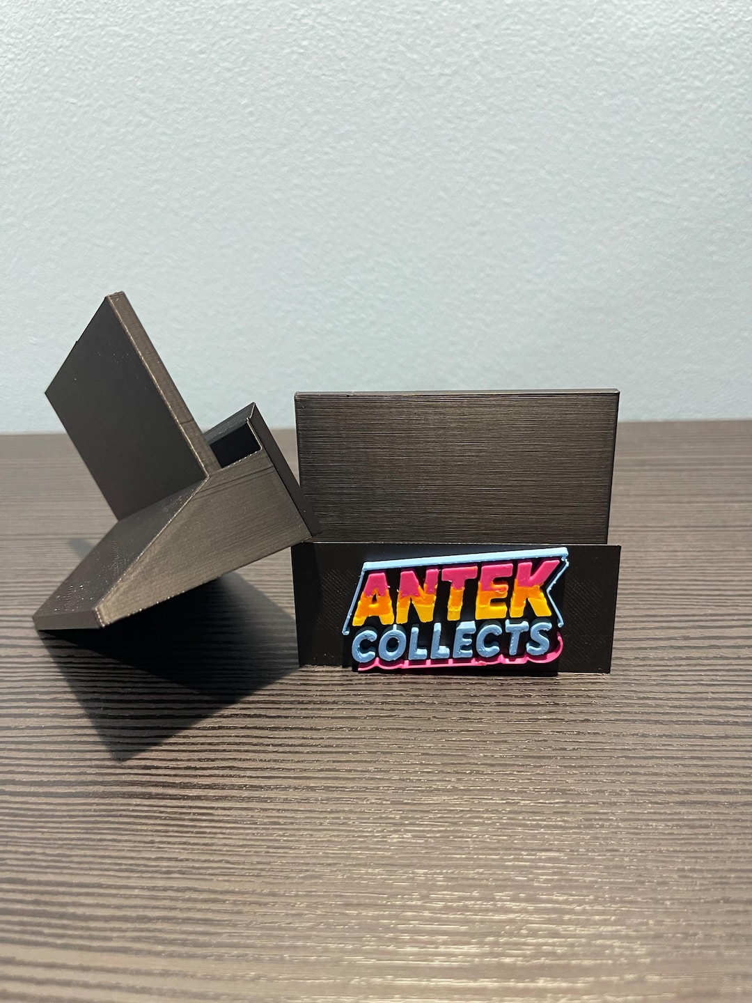 Custom Logo 3D Printed Display Stand for Trading Cards, Comics, or ...