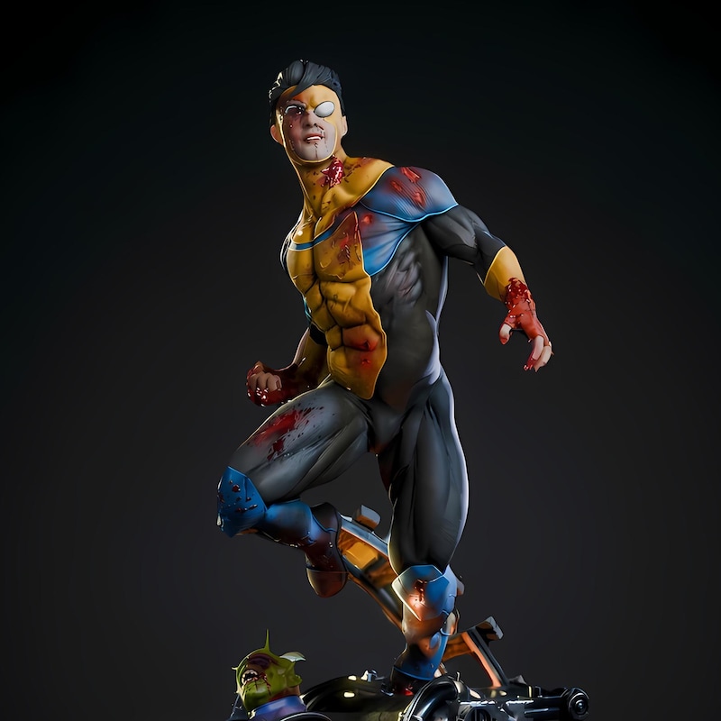 Invincible 3d Print Files - Etsy