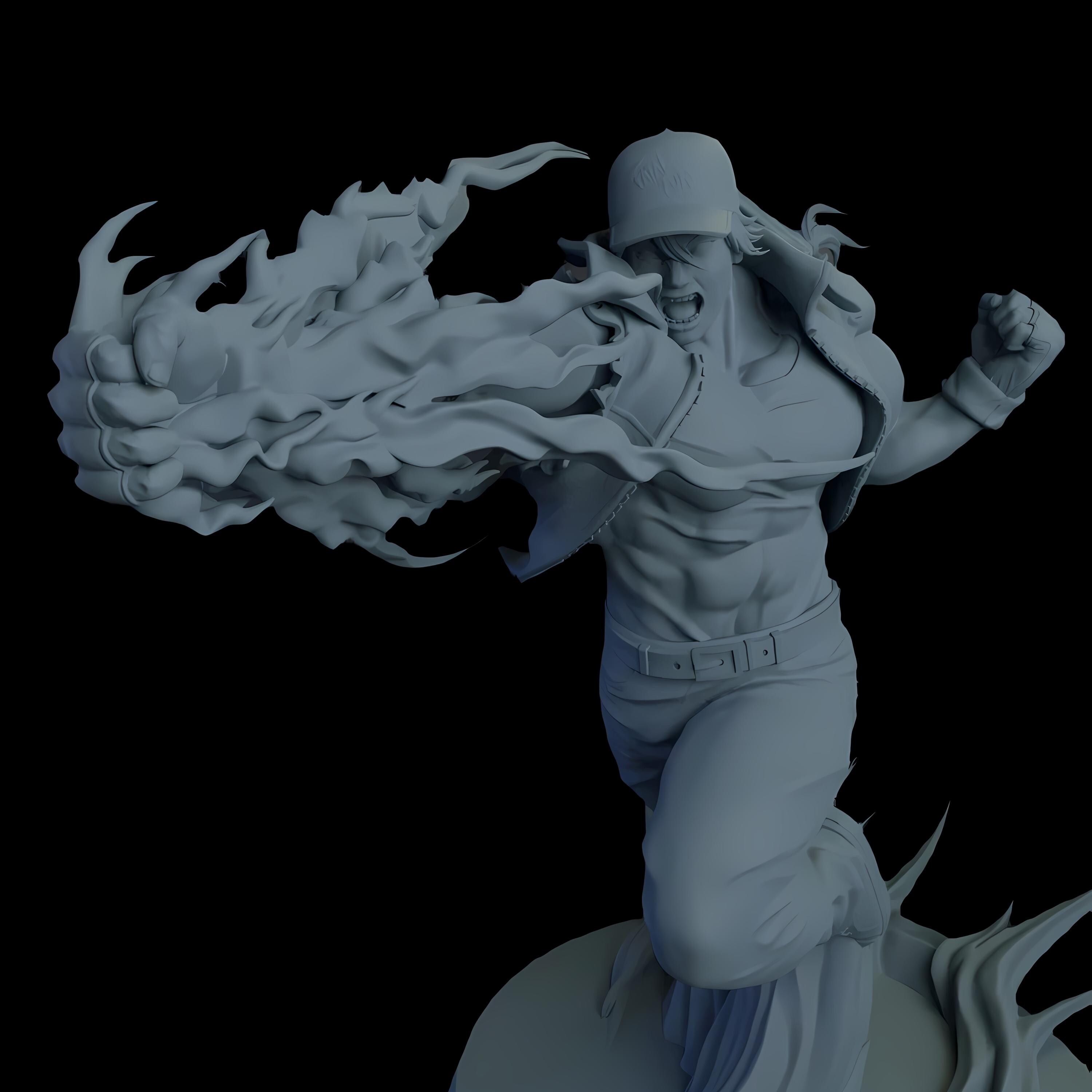 Dual Martial Rivals Diorama STL | 3D Print Figurine Fighting Scene for ...
