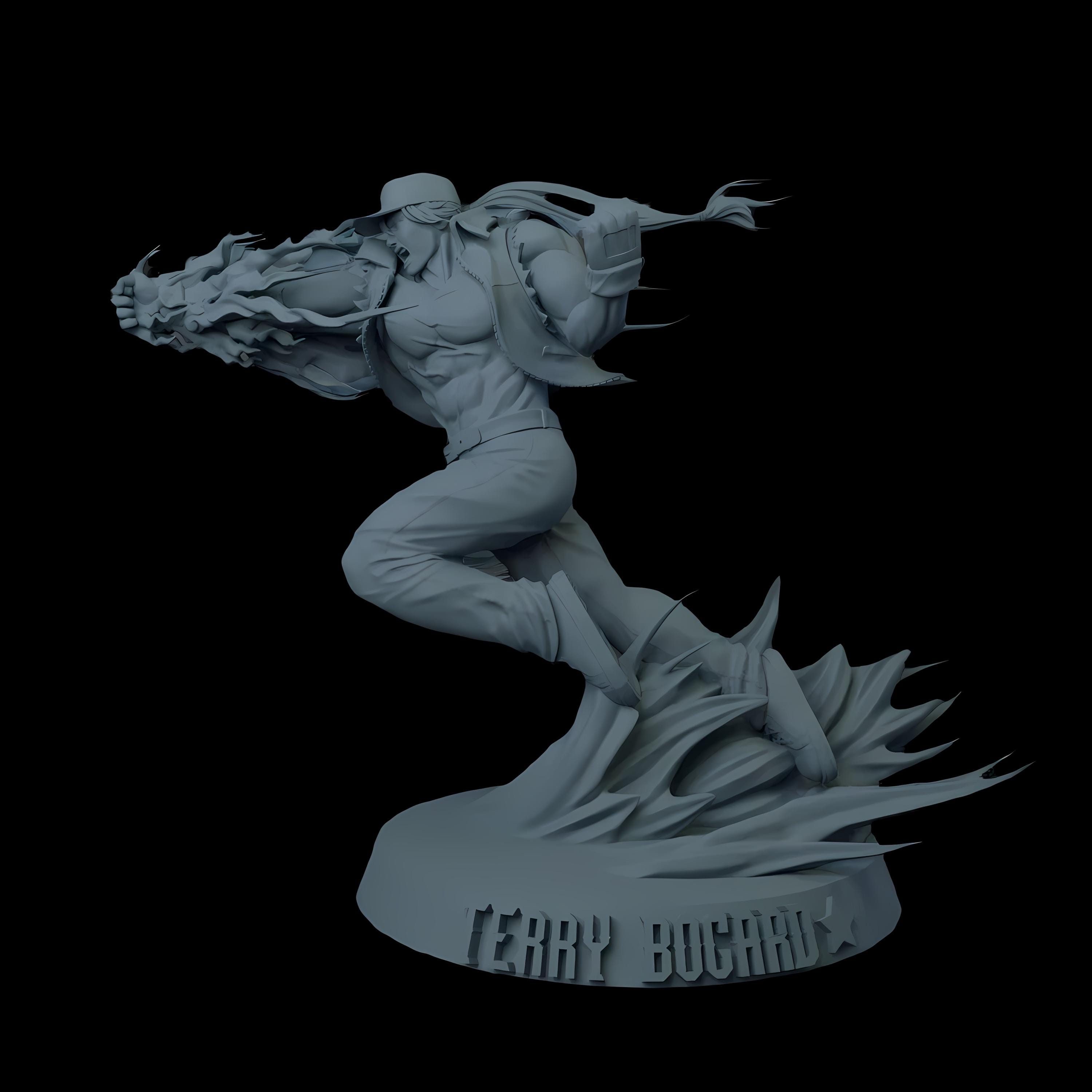 Dual Martial Rivals Diorama STL | 3D Print Figurine Fighting Scene for ...