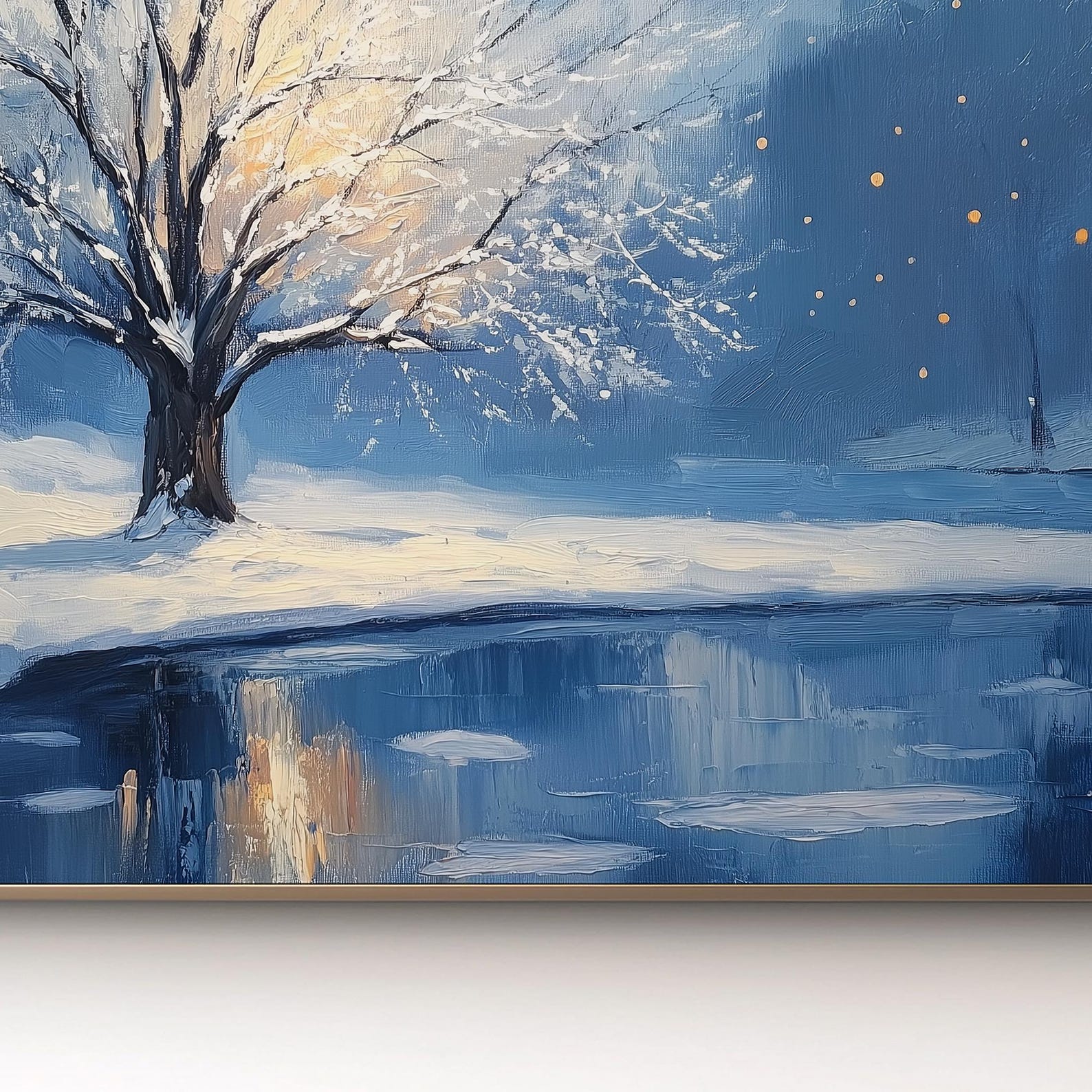 Winter Wonderland Art, Digital Download, Christmas Decor, Samsung Frame ...