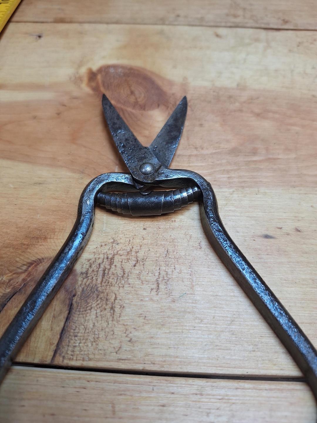 Antique 1880-1920 Forged Pruning Shears W/ Coil Spring - Vintage Garden ...