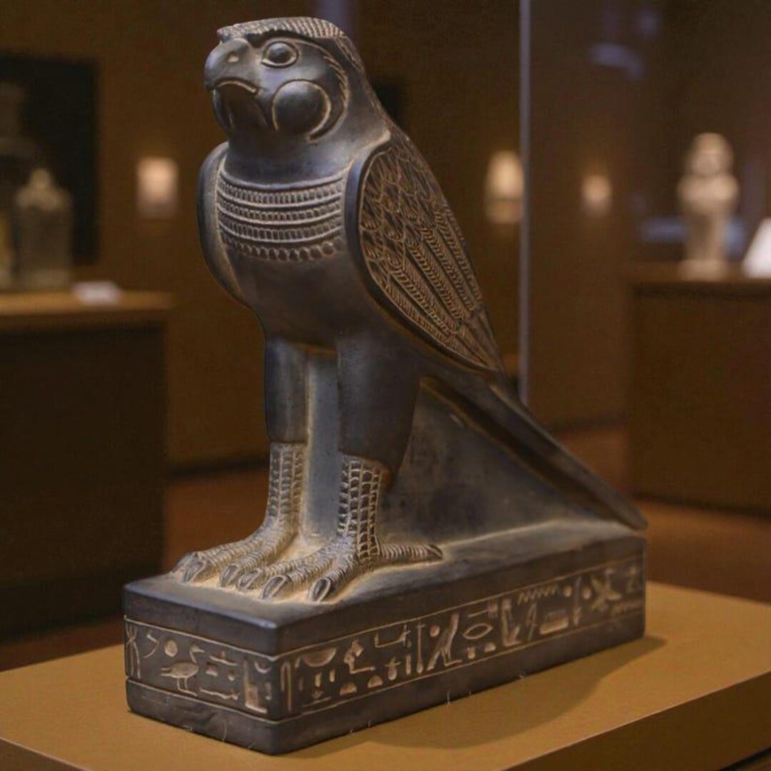 Rare Pharaonic Antiquities - Ancient Egyptian Horus Statue | Falcon ...