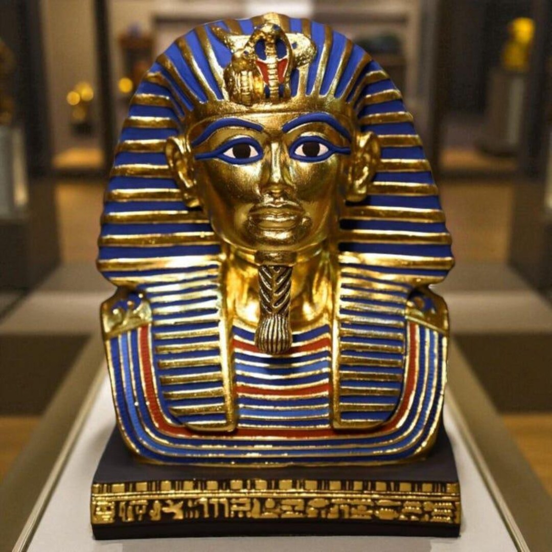 Ancient Egyptian Royal Legacy - King Tutankhamun Statue - Etsy